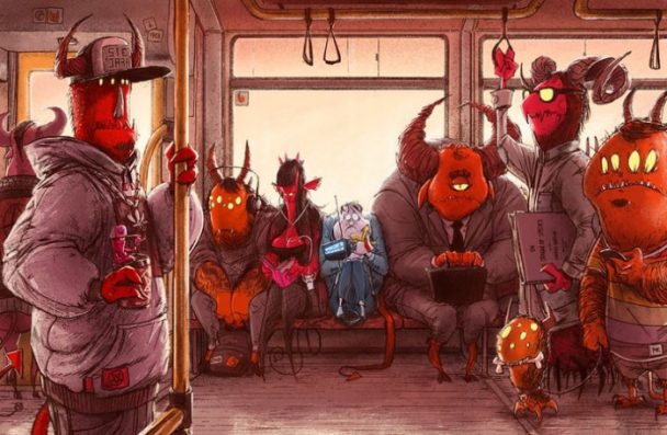 Artista ilustra 21 realidades sombrias de nosso mundo – Portal na Rede X4T